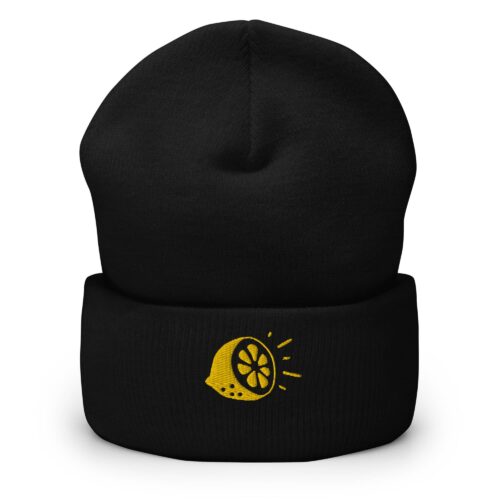 Lemon Cuffed Beanie | Lemonada Media